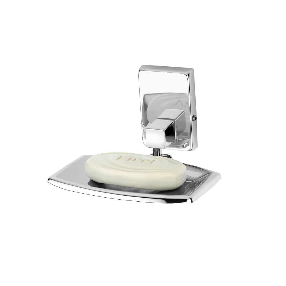 Square Shape Stainless Steel Single Soap Holder for Bathroom - by GLOX ...